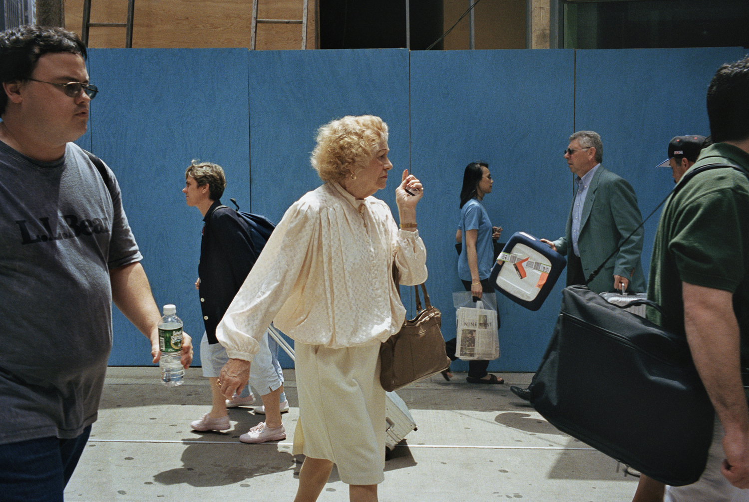 Gus Powell, “Blue Frieze” from the series Lunch Pictures 1999 – | Musa ...